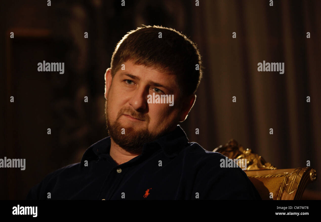 Dec. 16, 2009 - Gudermes, Russia - President of Chechnya Ramzan Kadyrov ...