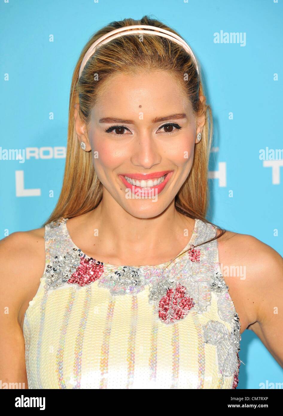 Los Angeles, USA. 23rd October 2012. Rebecca Da Costa at arrivals for ...