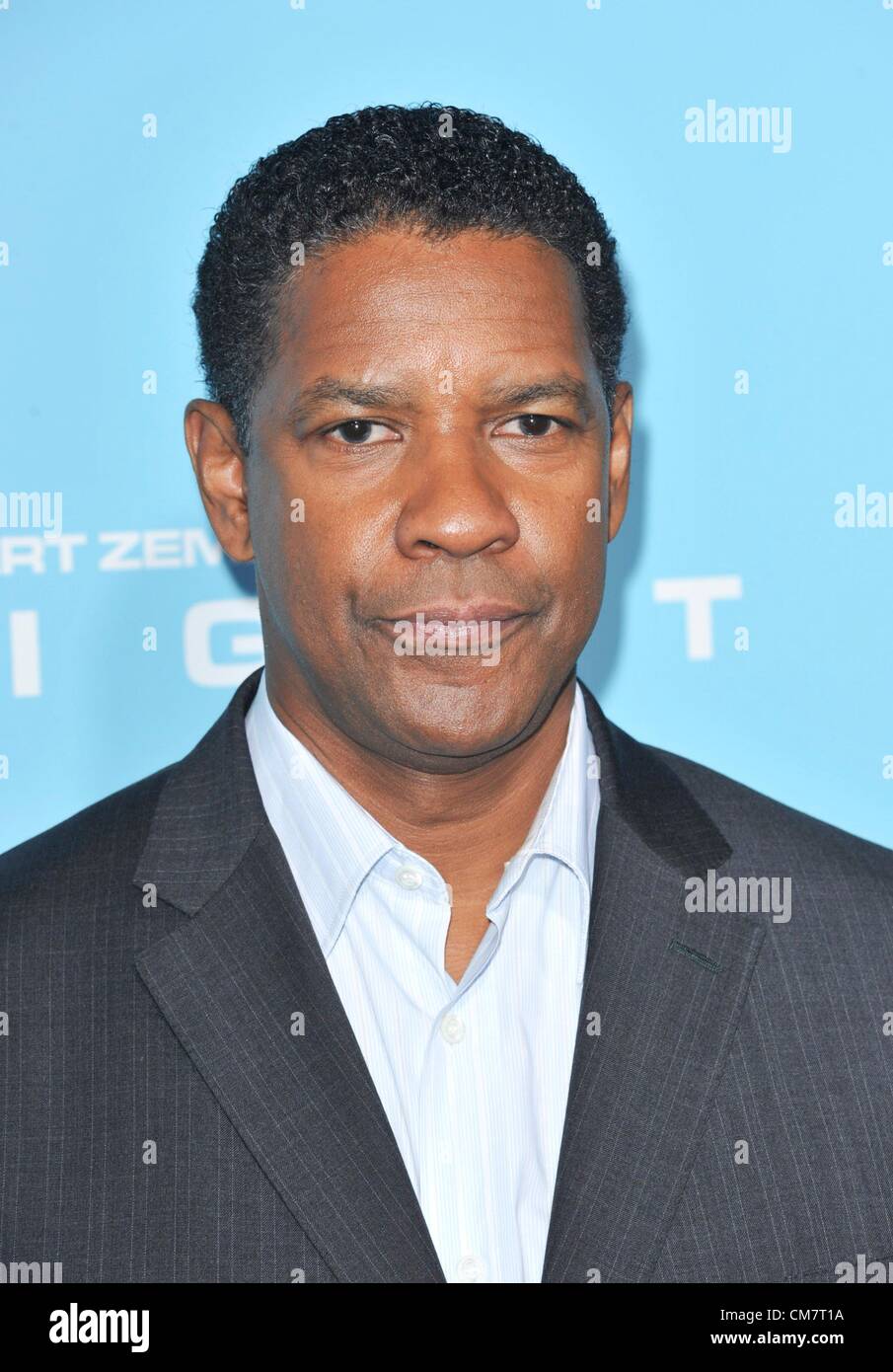 Los Angeles, USA. 23rd October 2012. Bruce McGillDelzel Washington at arrivals for FLIGHT ...