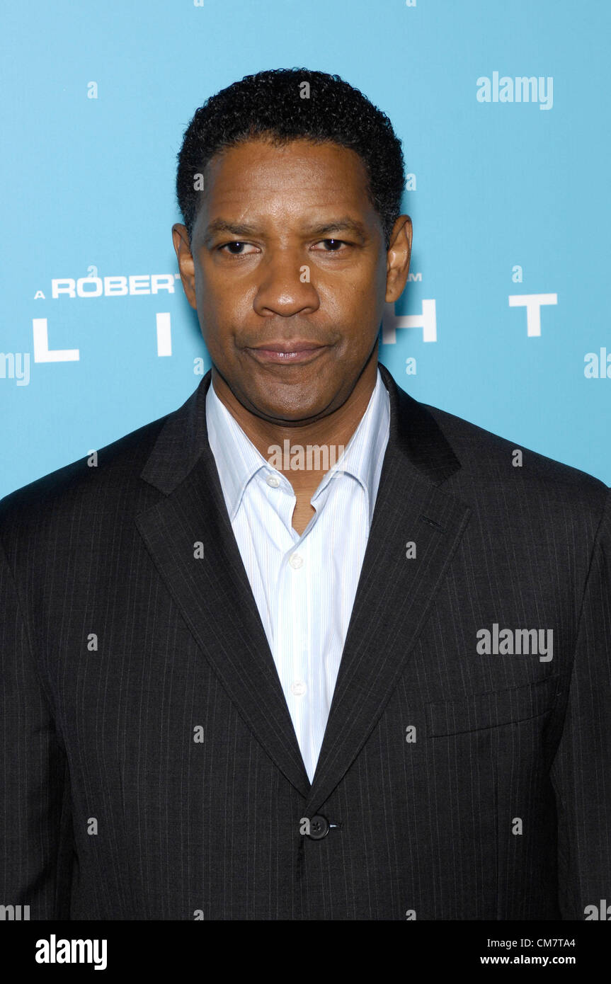 Oct. 23, 2012 - Hollywood, California, U.S. - Denzel Washington during ...