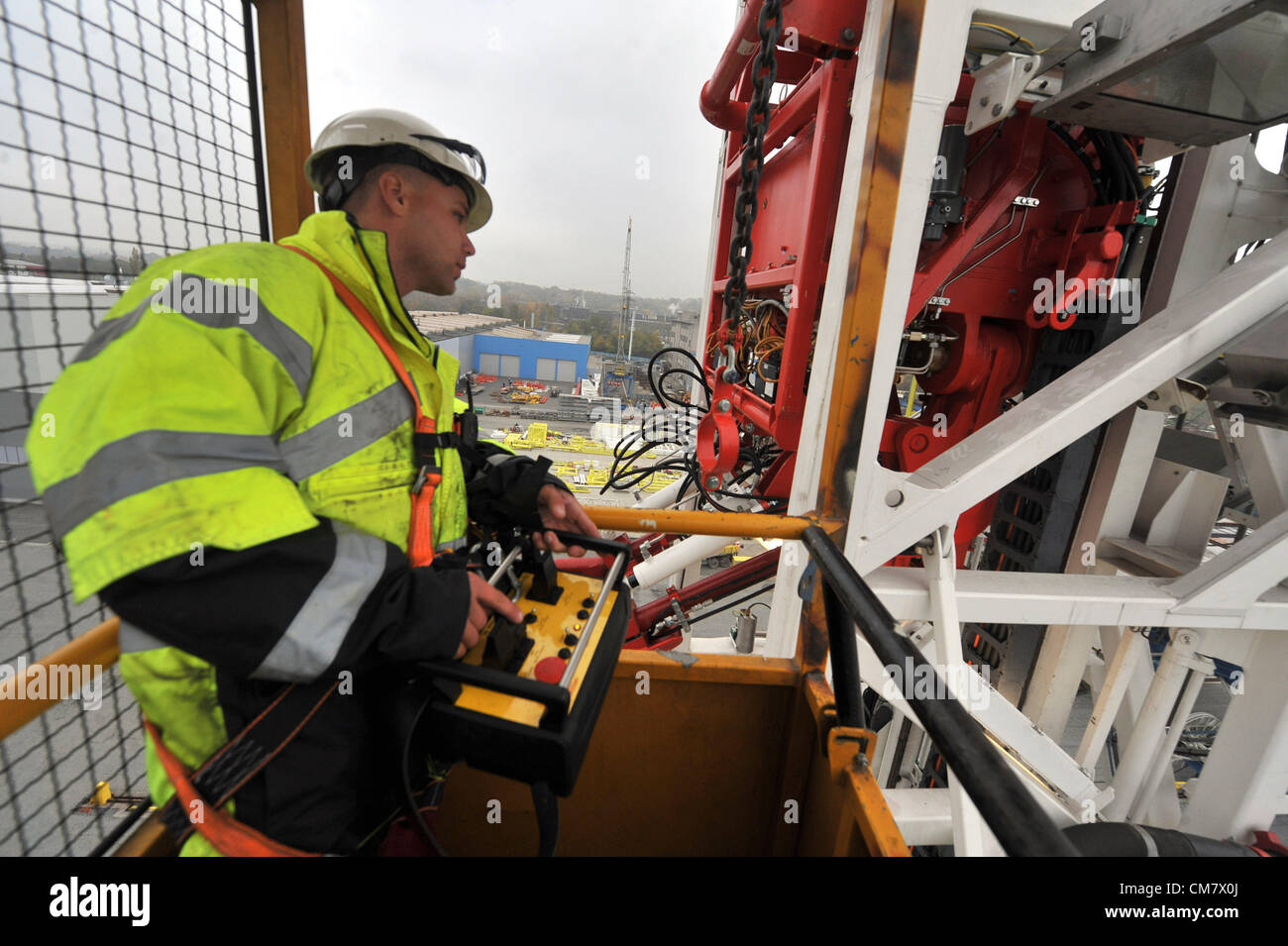 Huisman Equipment is finishing a drilling rig for the company Innodrill ...