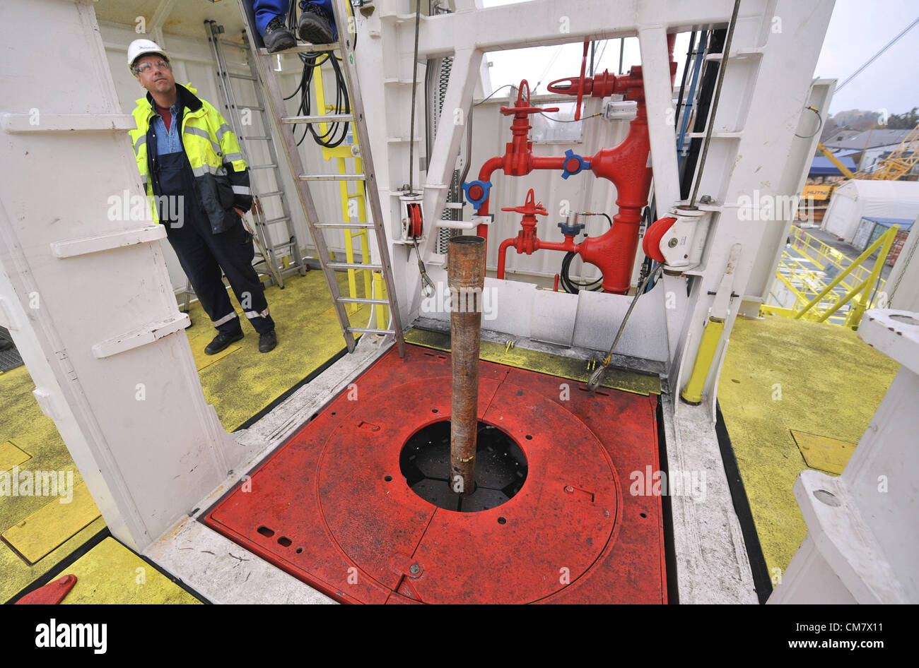 Huisman Equipment is finishing a drilling rig for the company Innodrill ...