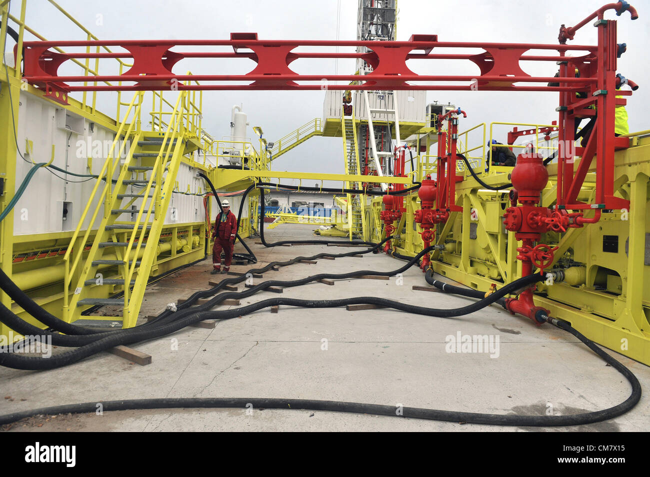 Huisman Equipment is finishing a drilling rig for the company Innodrill ...