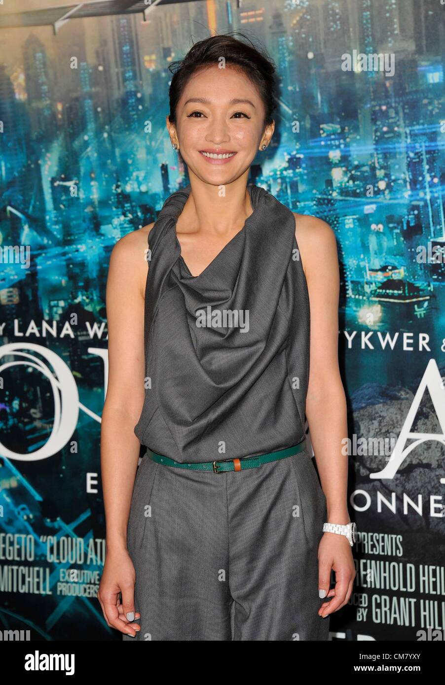 Los Angeles, USA. 24th October 2012. Xun Zhou at arrivals for CLOUD ...