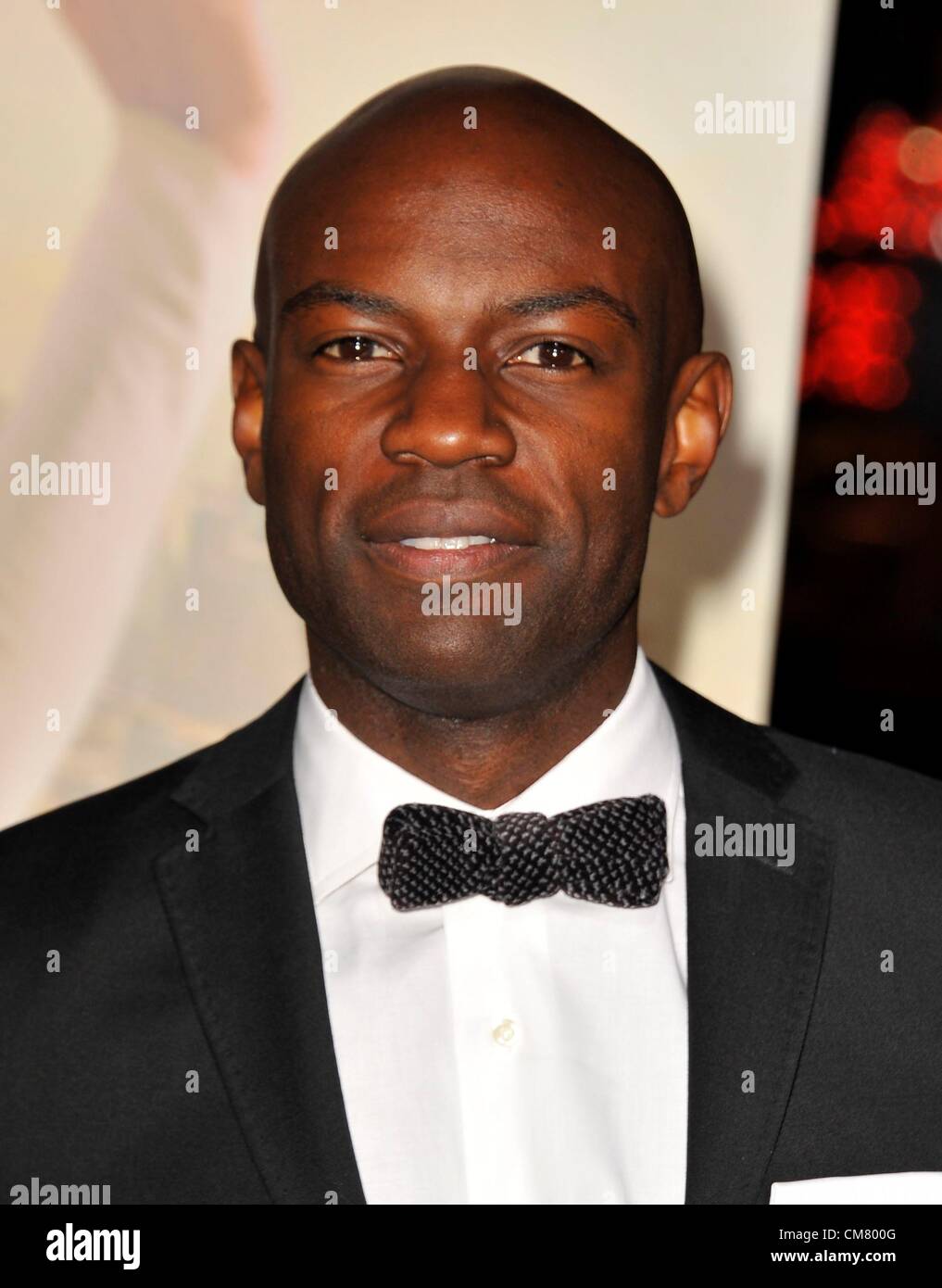 Los Angeles, USA. 24th October 2012. David Gyasi at arrivals for CLOUD ...