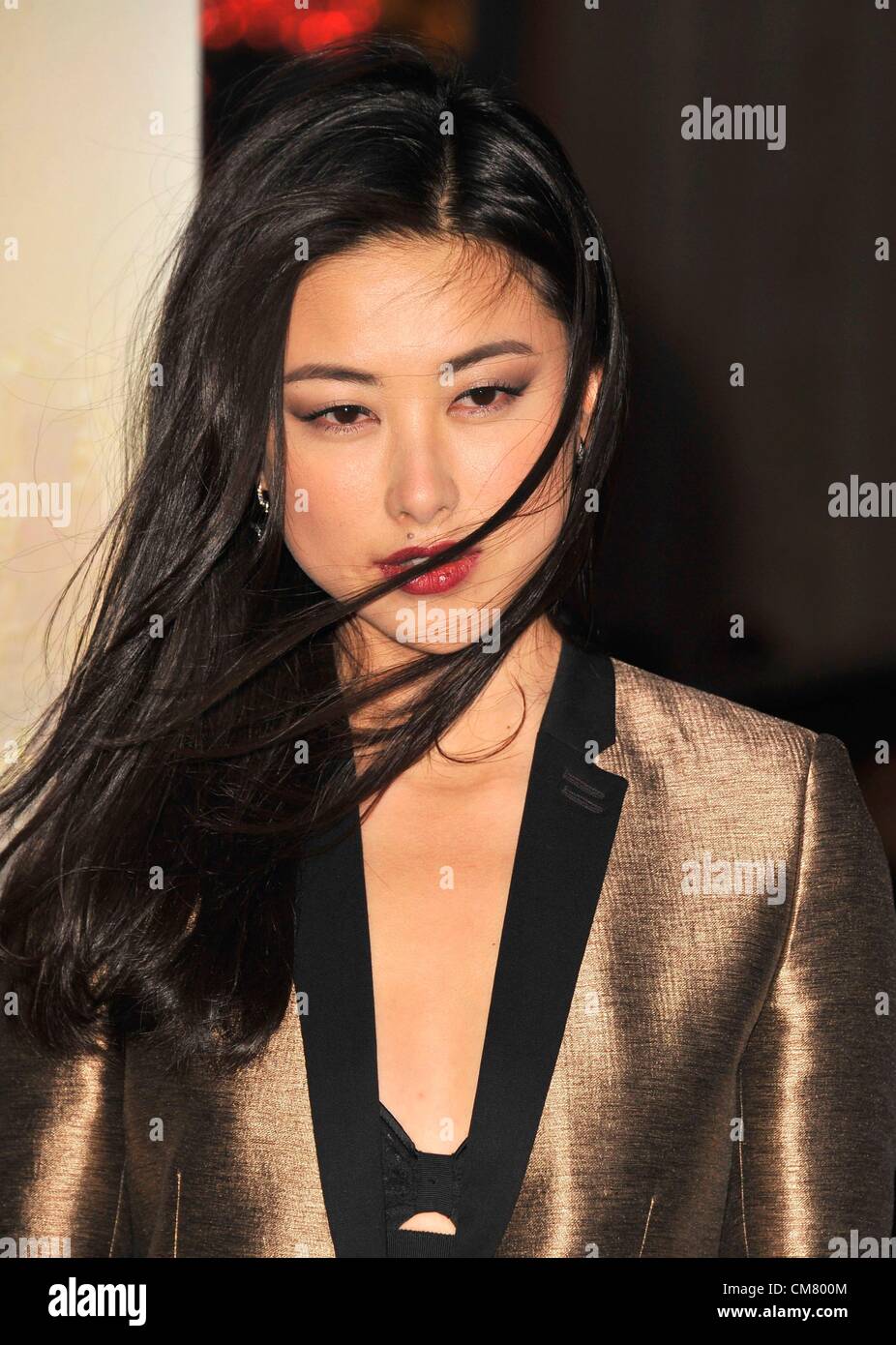 Los Angeles, USA. 24th October 2012. Zhu Zhu at arrivals for CLOUD ...