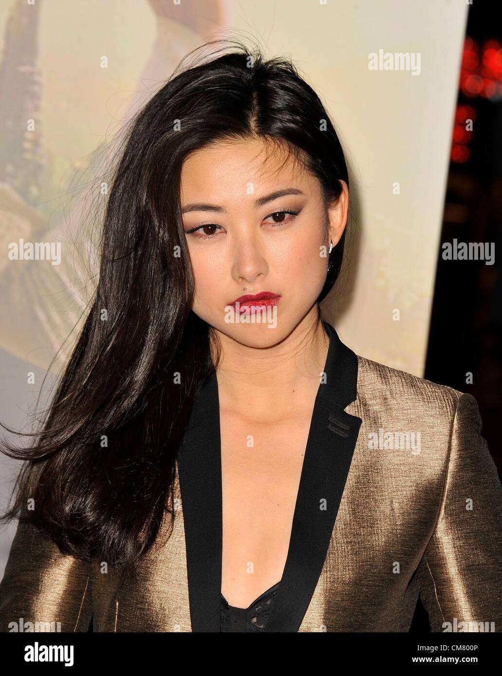 Los Angeles, USA. 24th October 2012. Zhu Zhu at arrivals for CLOUD ...