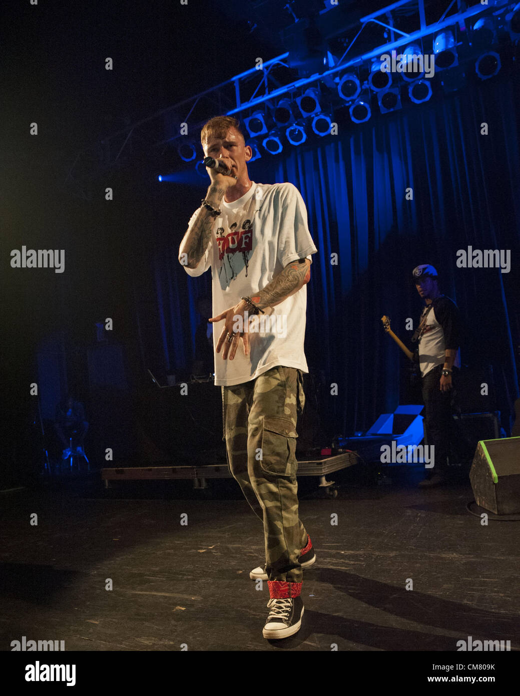 Oct. 24, 2012 - Philadelphia, Pennsylvania, U.S - MGK, (Machine Gun ...