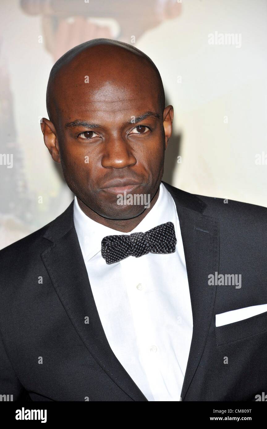 Los Angeles, USA. 24th October 2012. David Gyasi at arrivals for CLOUD ...