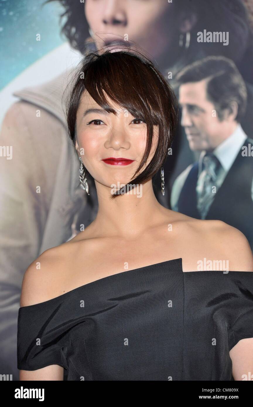 Los Angeles, USA. 24th October 2012. Doona Bae at arrivals for CLOUD ...