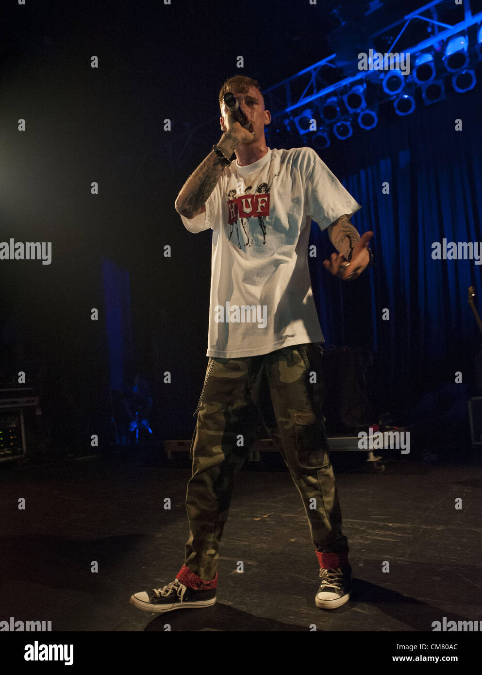 Oct. 24, 2012 - Philadelphia, Pennsylvania, U.S - MGK, (Machine Gun ...