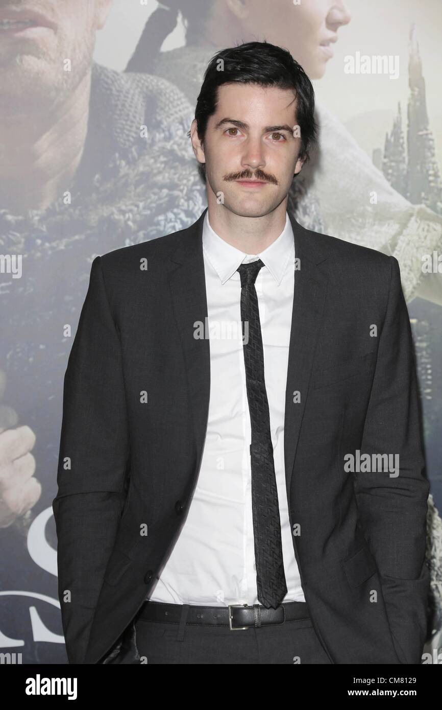 Oct 24, 2012 - Los Angeles, California, USA - Actor JIM STURGESS at the ...