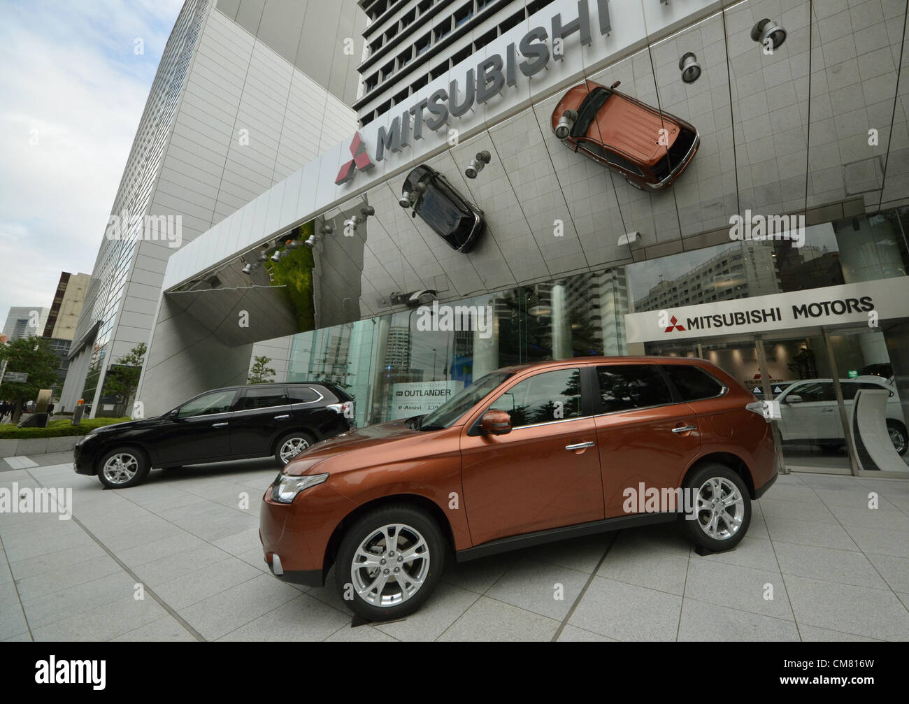 October 25, 2012, Tokyo, Japan - Mitsubishi Motors' all new SUV ...