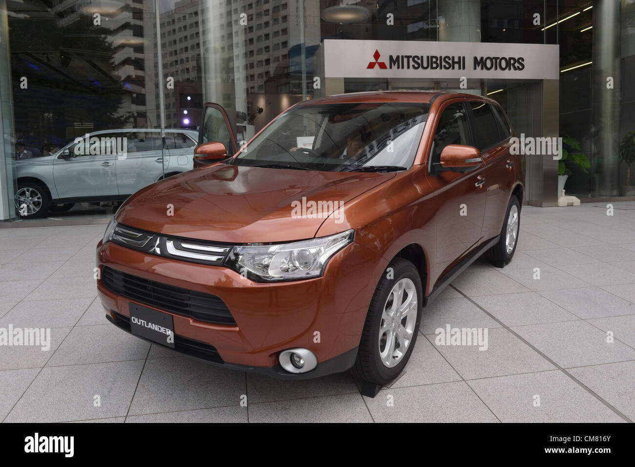 October 25, 2012, Tokyo, Japan - Mitsubishi Motors' all new SUV ...