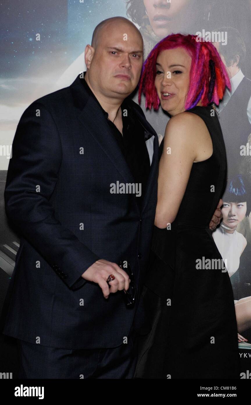 Oct. 24, 2012 - Hollywood, California, U.S. - Andy Wachowski and Lana ...