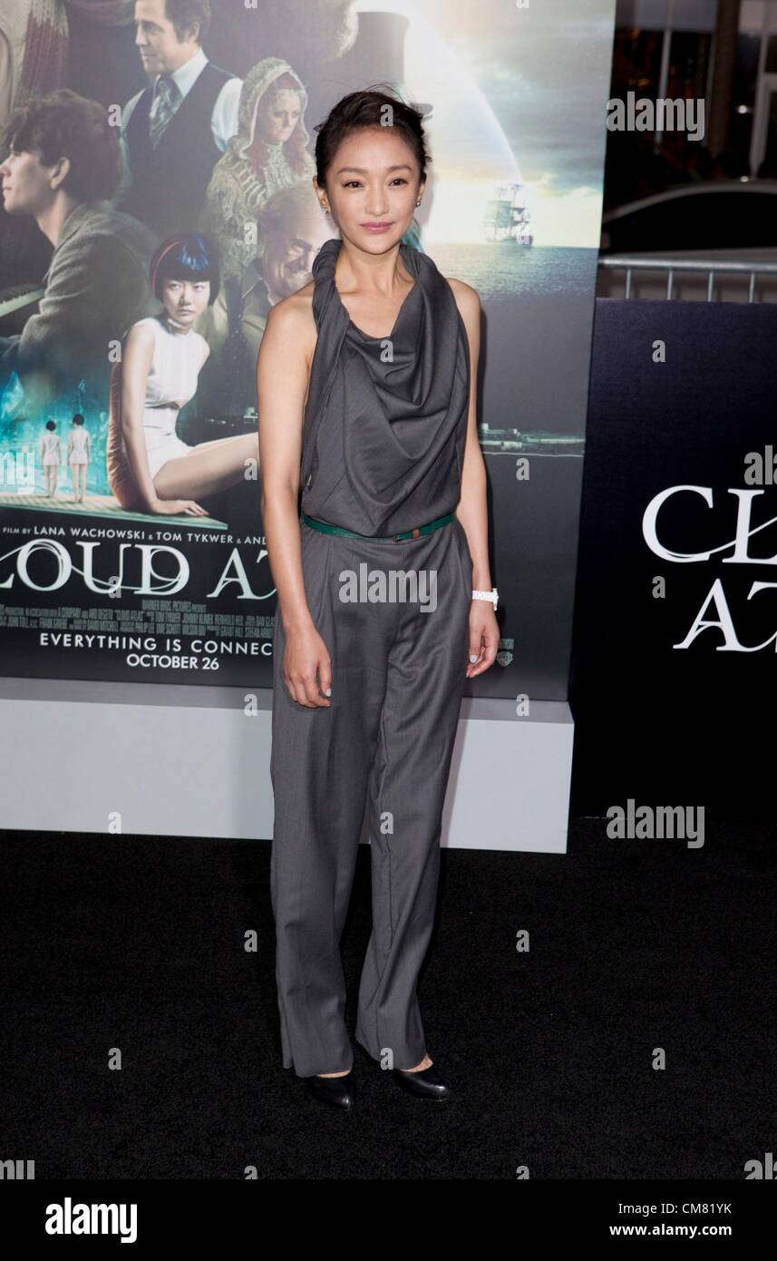 Xun Zhou at arrivals for CLOUD ATLAS Premiere, Grauman's Chinese ...
