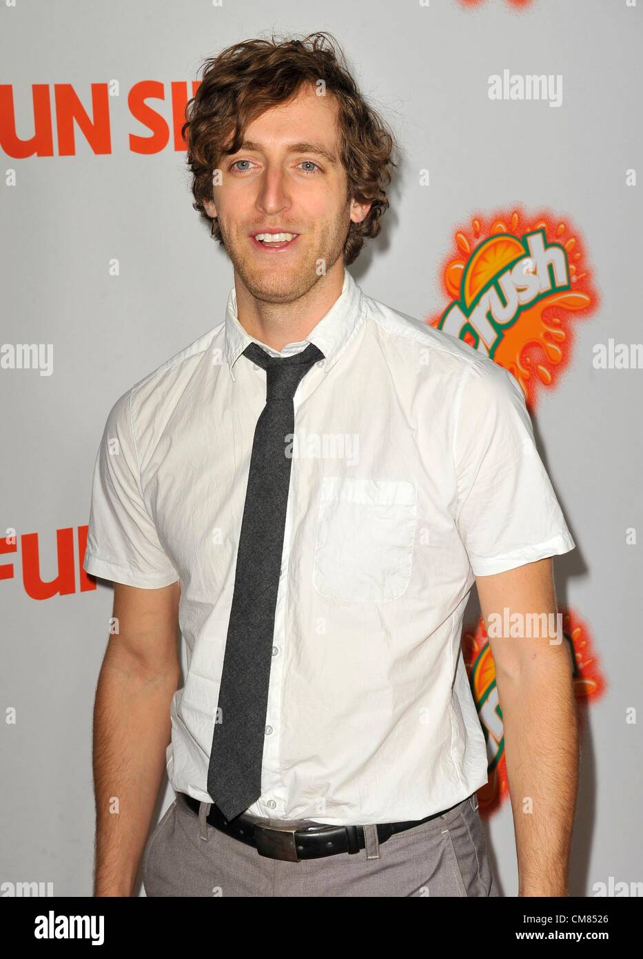 Los Angeles, USA. 25th October 2012. Thomas Middleditch at arrivals for ...