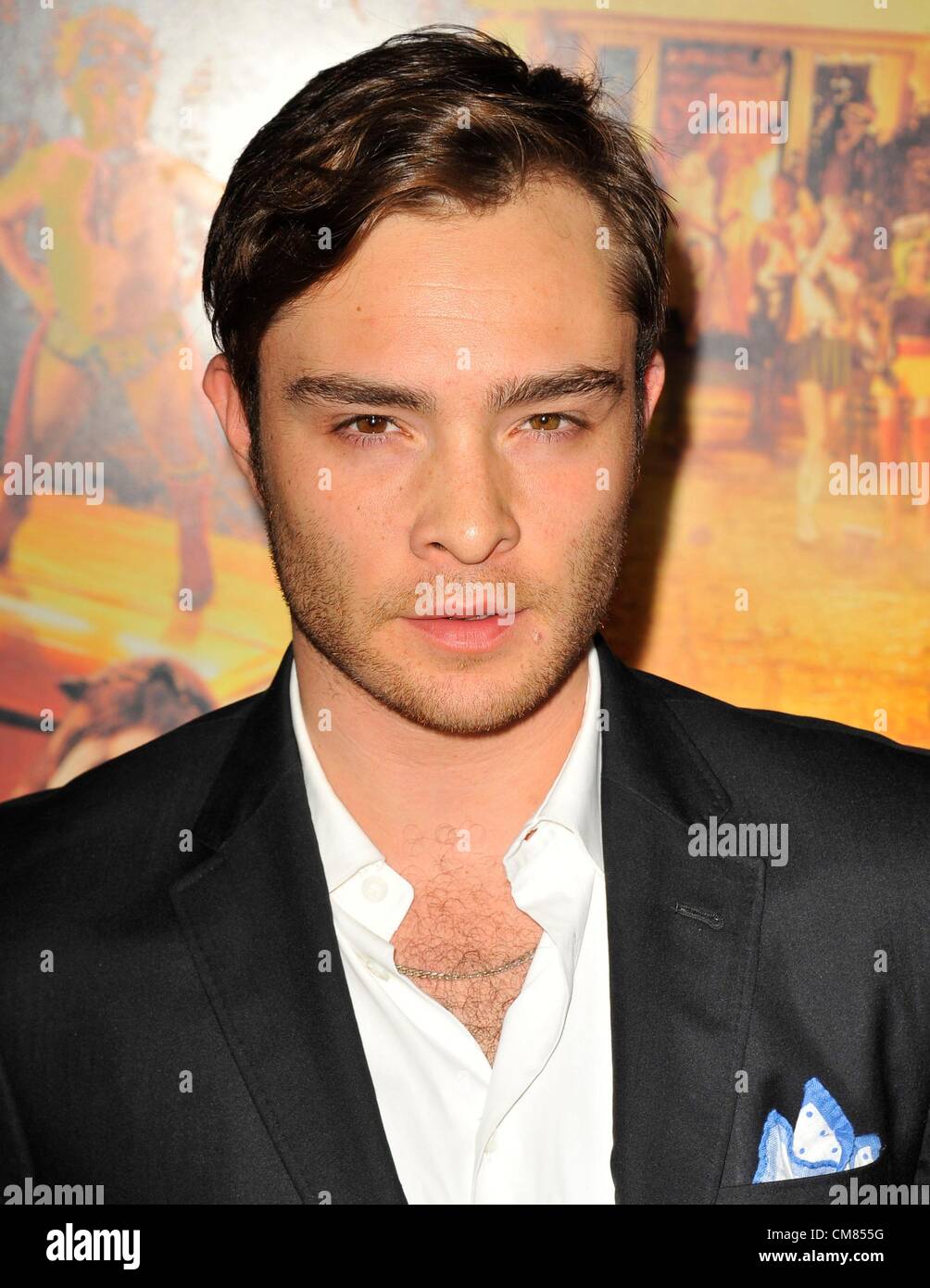 Los Angeles, USA. 25th October 2012. Ed Westwick at arrivals for FUN ...