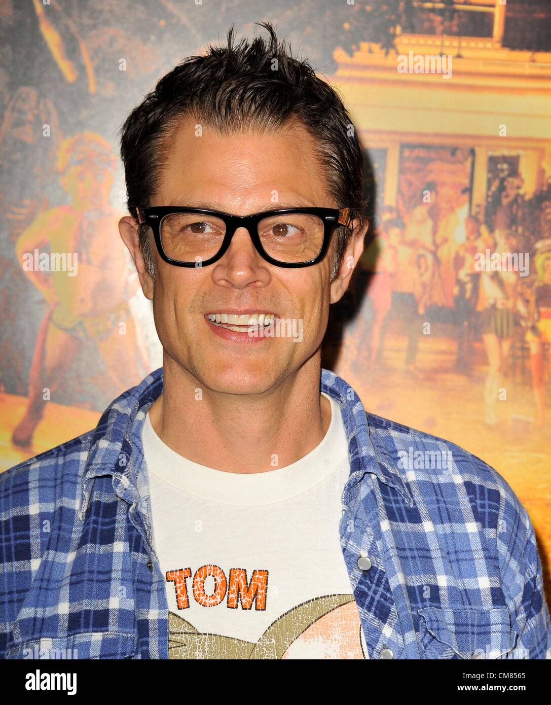 Los Angeles, USA. 25th October 2012. Johnny Knoxville at arrivals for ...