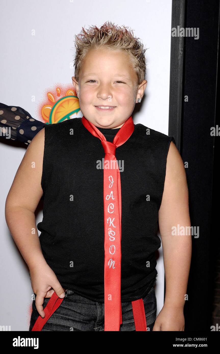 Los Angeles, USA. 25th October 2012. Jackson Nicoll at arrivals for FUN ...
