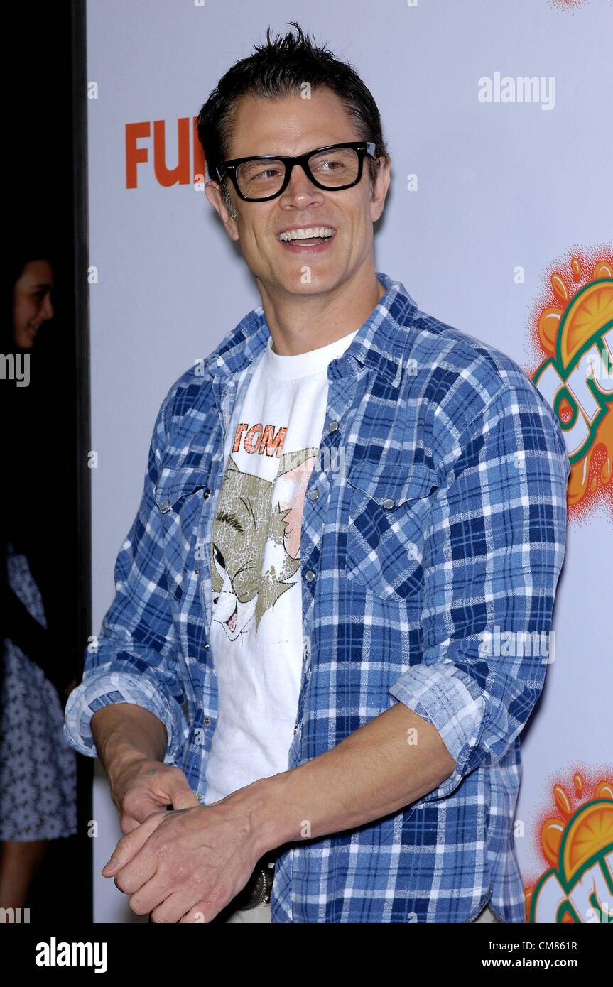 Los Angeles, USA. 25th October 2012. Johnny Knoxville at arrivals for ...