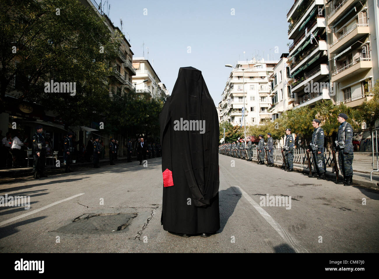 Thessaloniki, Greece. 26th October 2012. Under strictly security ...