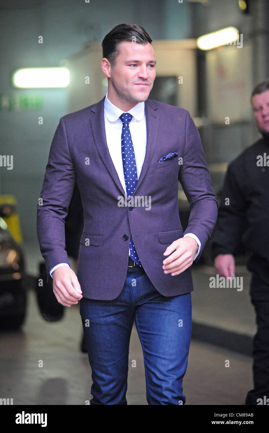 UK. MARK WRIGHT ITV STUDIOS SOUTH BANK LONDON 26 OCTOBER 2012 Stock ...