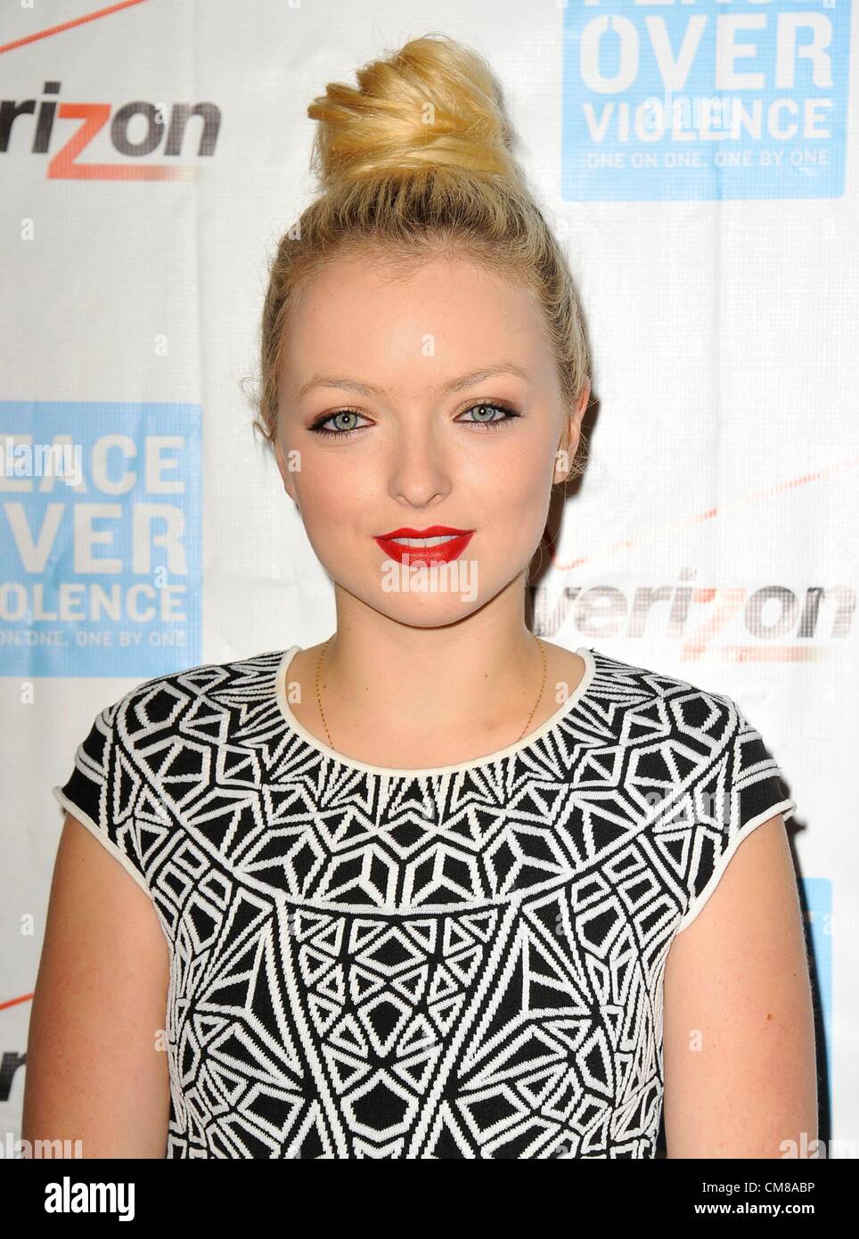 Francesca Eastwood at arrivals for Peace Over Violence: Humanitarian ...