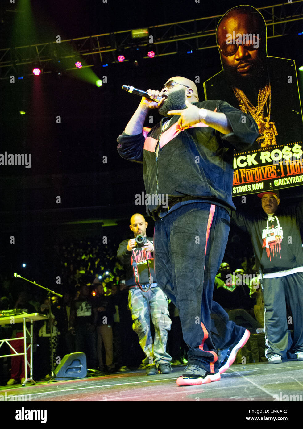 Oct. 26, 2012 - Philadelphia, Pennsylvania, U.S - Rapper, RICK ROSS ...