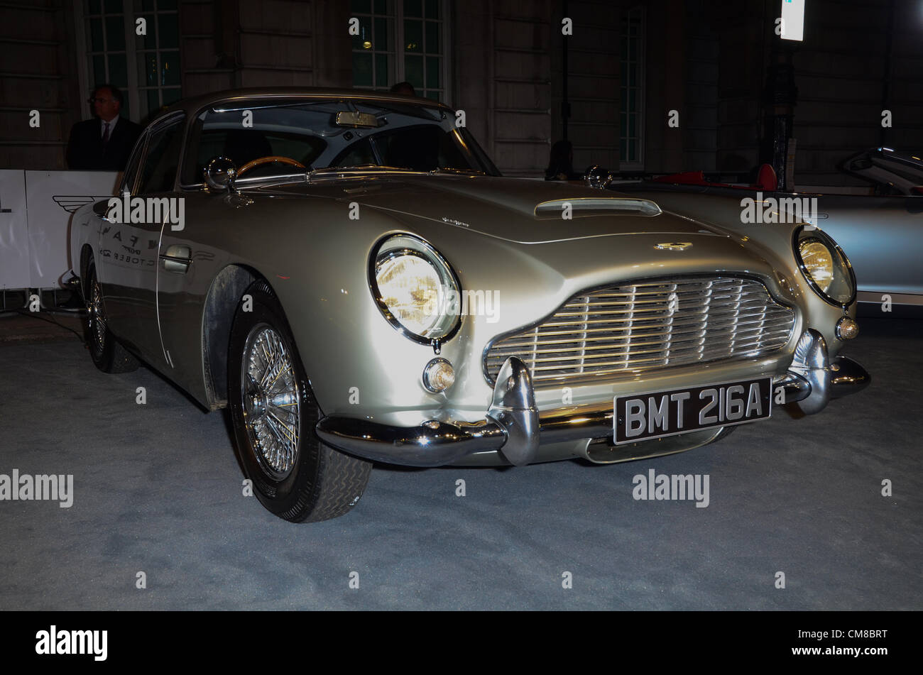 October 24th 2012: The Aston Martin DB5 wich features in the new James ...
