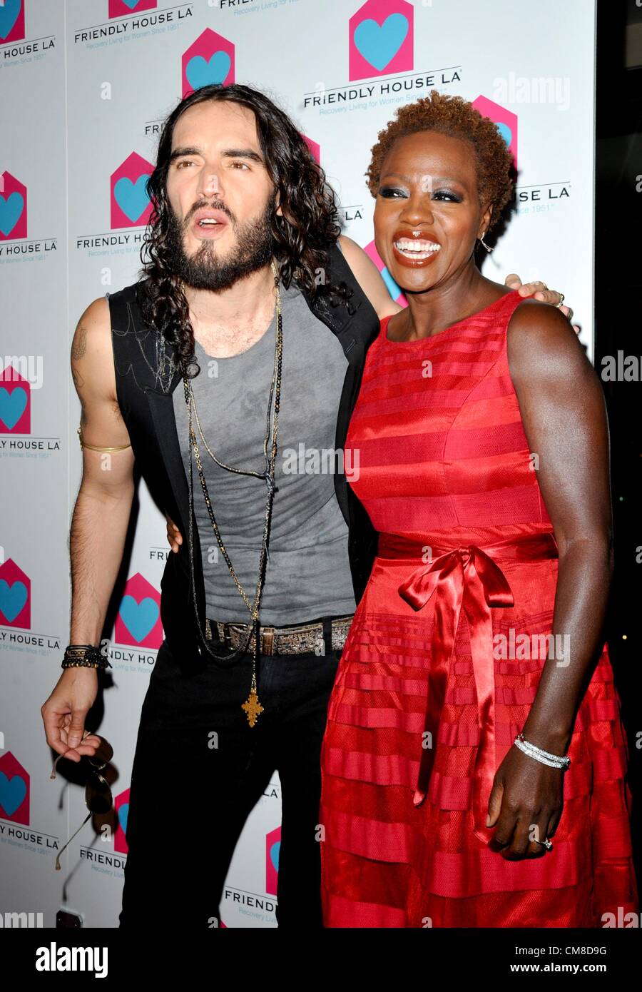 Russell Brand, Viola Davis at arrivals for Friendly House 2012 Gala ...