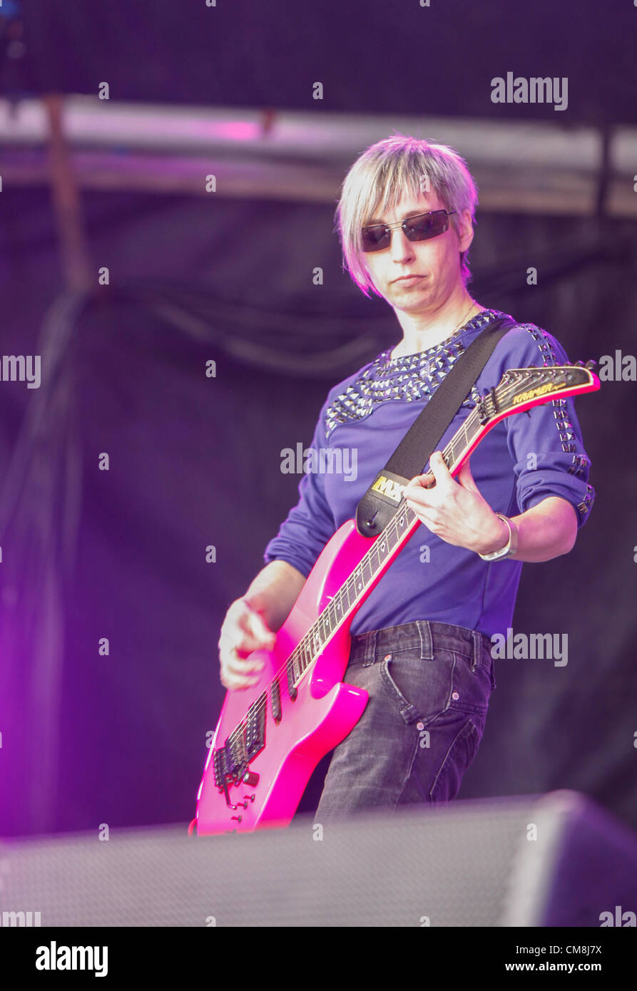 Jo Dunne pictured here in 2010 playing the Artsfest in Birmingham. She ...