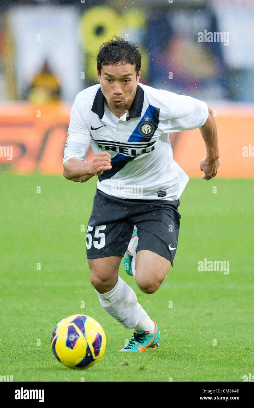 Yuto Nagatomo (Inter), OCTOBER 28, 2012 - Football / Soccer : Italian ...