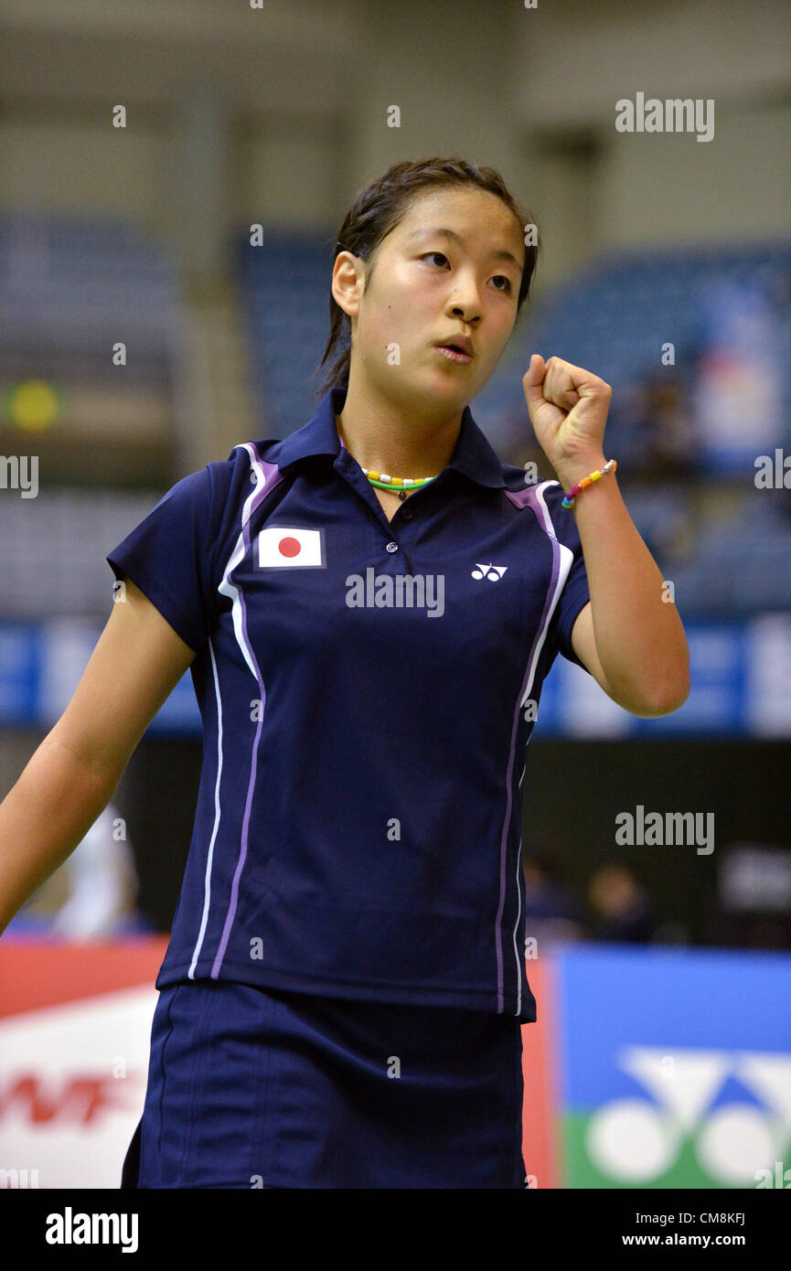 Nozomi Okuhara (JPN), OCTOBER 28,2012 - Badminton : Yonex BWF World ...