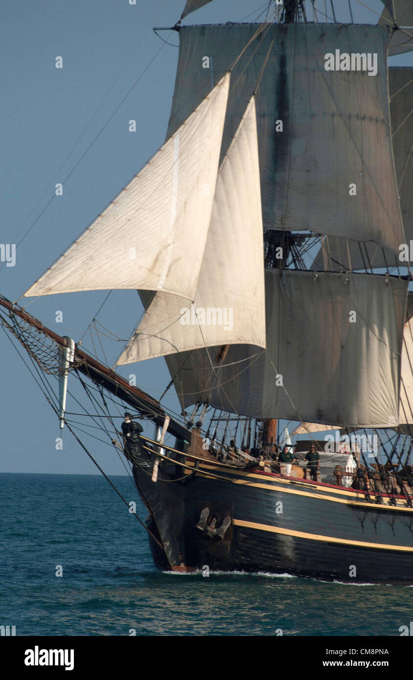 Aug. 24, 2010 - Chicago, Illinois, U.S. - FILE - The HMS Bounty, 180 ...
