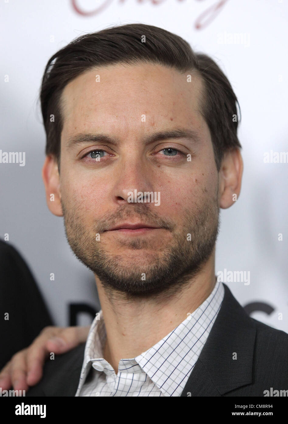 Oct. 29, 2012 - Hollywood, California, U.S. - Tobey Maguire arrives for ...