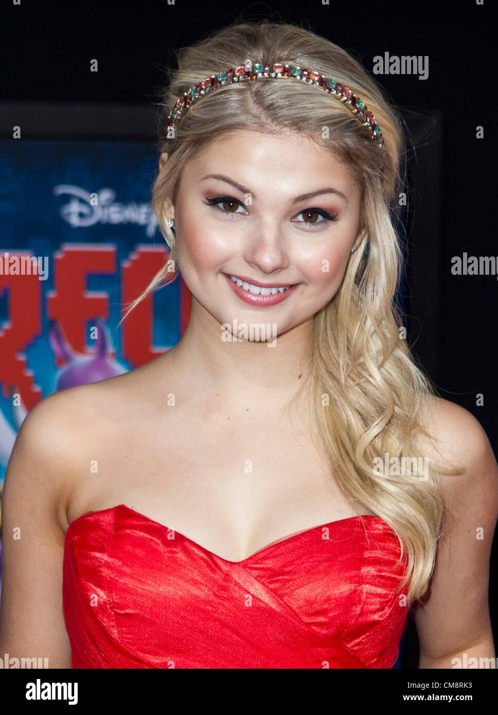 Stephanie Scott at arrivals for WRECK-IT RALPH Premiere, El Capitan ...