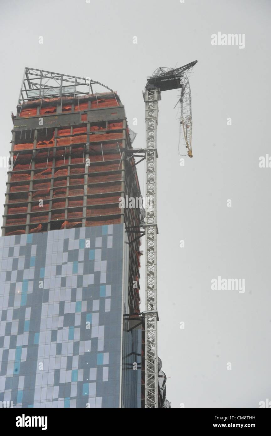 Firefighters on street crane hi-res stock photography and images - Alamy