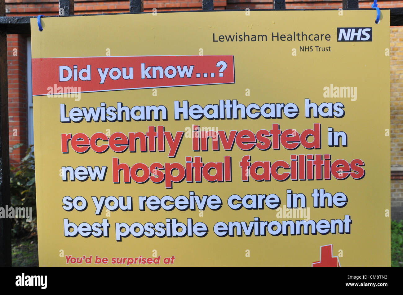 Lewisham hospital nhs trust hi-res stock photography and images - Alamy
