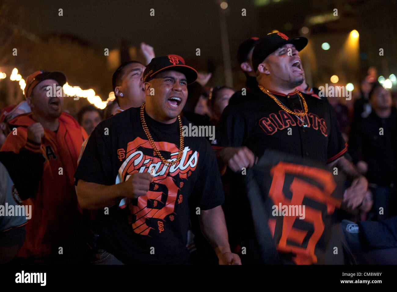 San francisco ginats fans hi-res stock photography and images - Alamy