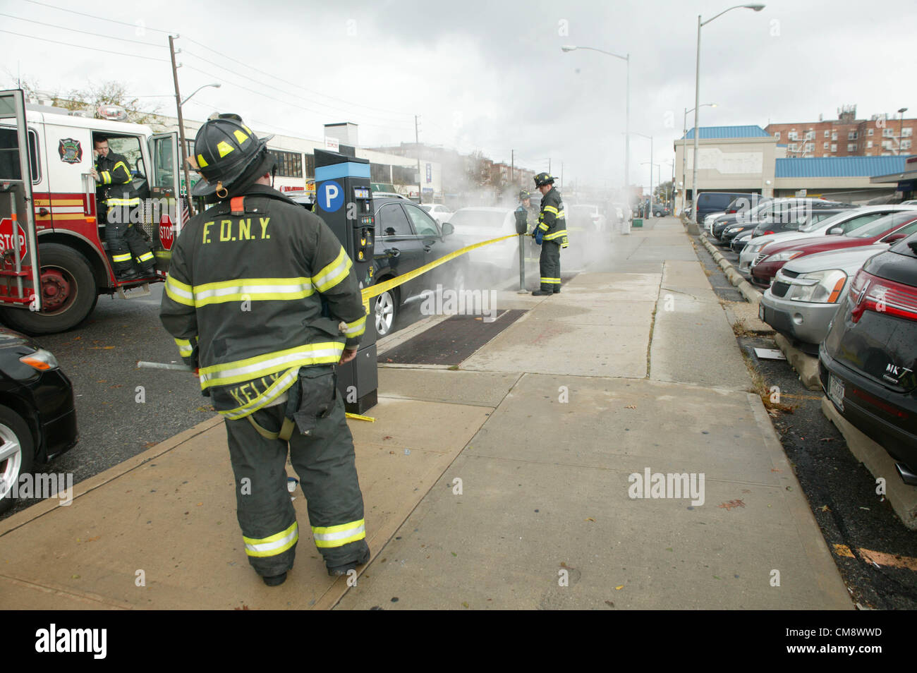 Oct. 30, 2012 - New York, New York, U.S. - Clean up from Hurricane ...