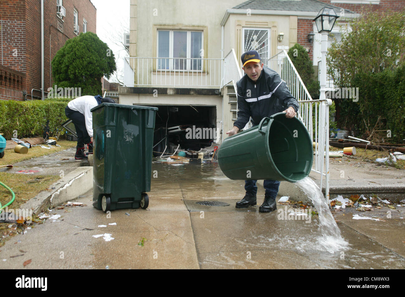 Oct. 30, 2012 - New York, New York, U.S. - Clean up from Hurricane ...