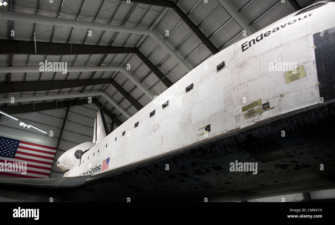 Oct. 30, 2012 - Los Angeles, CALIFORNIA, USA - The Space Shuttle ...