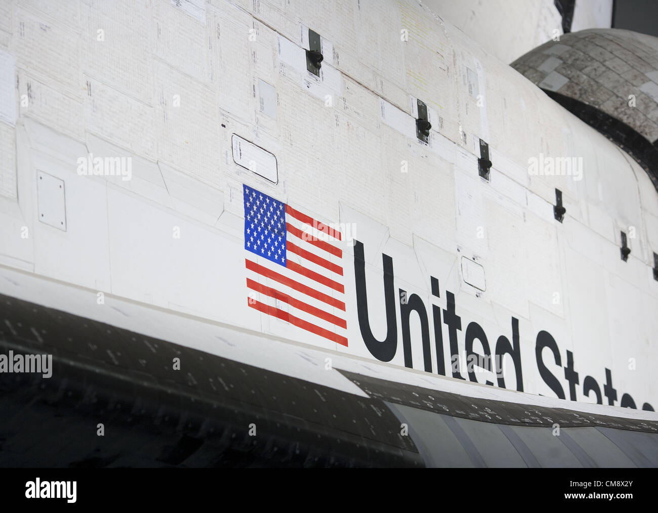 Oct. 30, 2012 - Los Angeles, CALIFORNIA, USA - The Space Shuttle ...