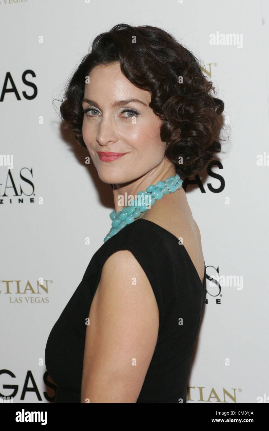 Carrie-Anne Moss at arrivals for VEGAS Magazine Men's Event at Paiza ...