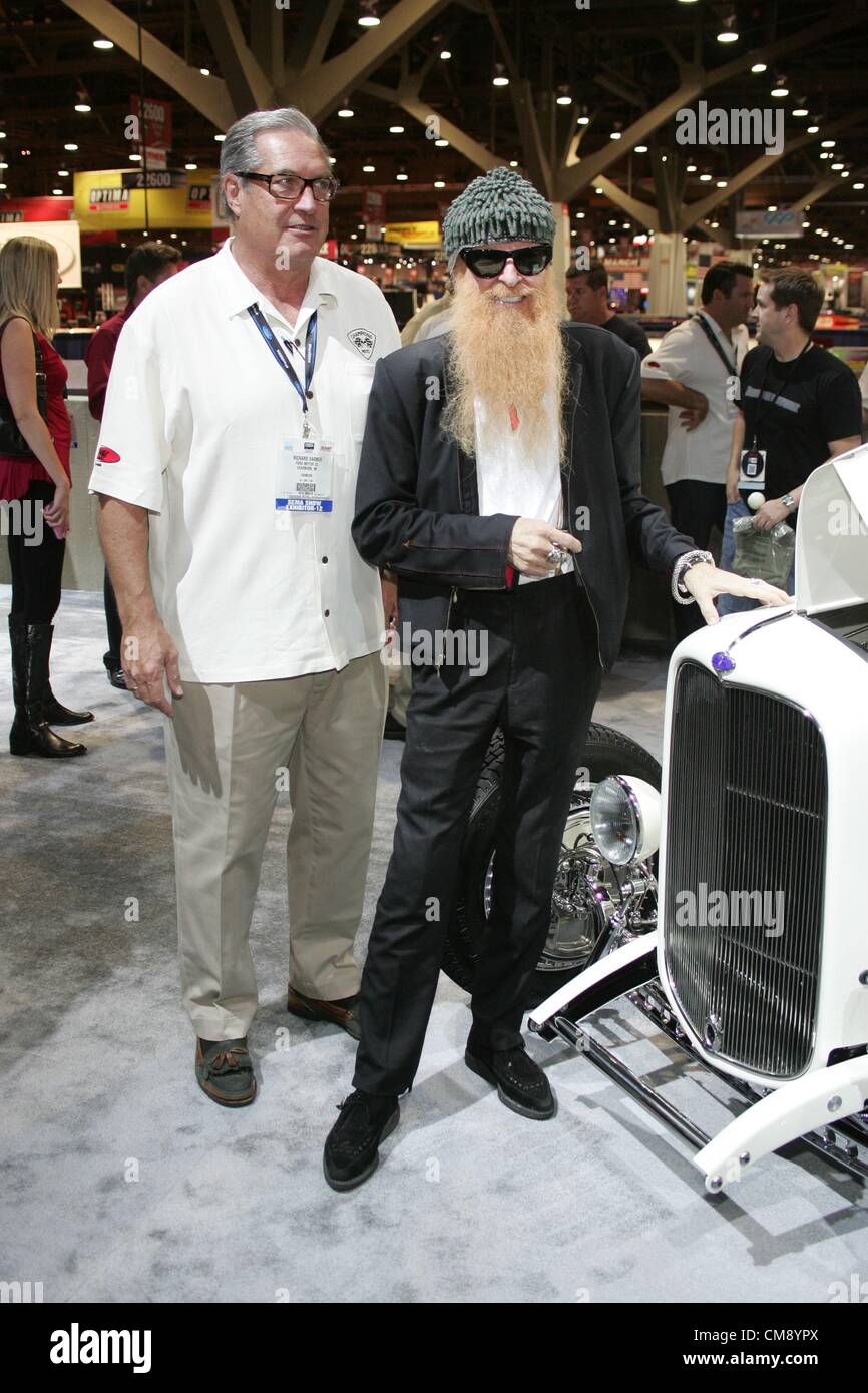 Richard Varner, Billy Gibbons in attendance for 2012 SEMA Show - TUE ...