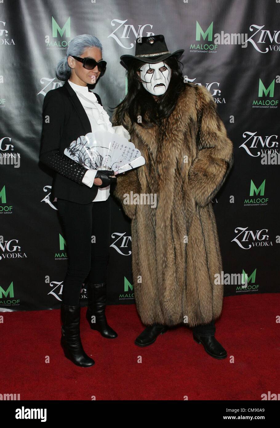 Guests at arrivals for Super Premium ZING Vodka Launch Party, private ...