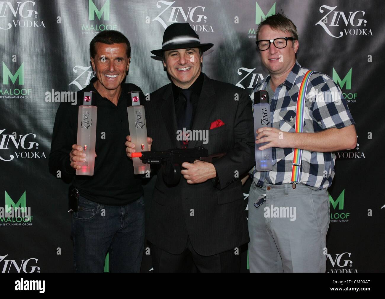 Tony Guanci, Gavin Maloof at arrivals for Super Premium ZING Vodka ...