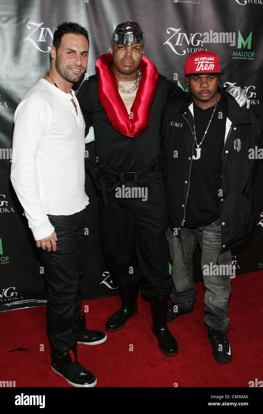 Steve Ferraro, DJ Paul, Joski Connors at arrivals for Super Premium ...