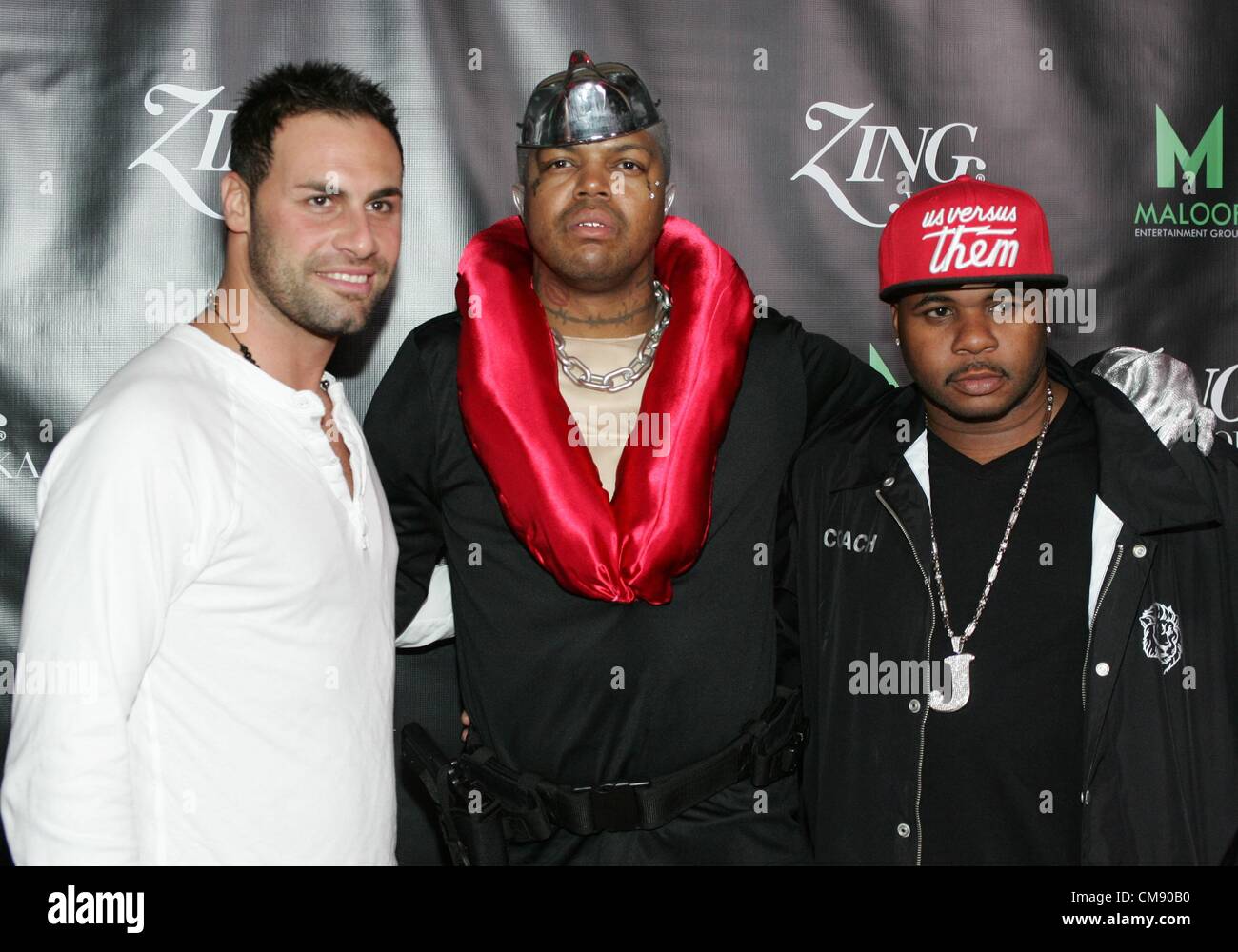 Steve Ferraro, DJ Paul, Joski Connors at arrivals for Super Premium ...